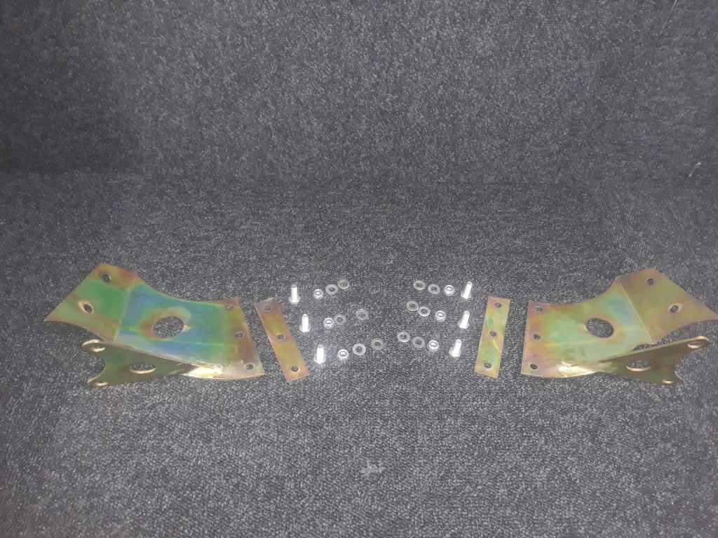 Ford Fiesta rear wheel scraper bracket.